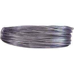 Pflanzschnur Windhager, B:0,18cm L:2.500cmsilber, Stahl, Seile, "f&uuml;r Garten-, Binde- und Bastelarbeiten, Gartendraht aus Zink", Blumendraht