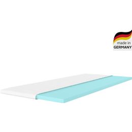 Topper OTTO HOME, B:80cm H:6cm L:200cm, wei&szlig;, Komfortschaum, Topper, "Tornby Topper 90x200 cm,180x200 cm, in 4 H&auml;rtegraden, Tencel Bezug", Matratze
