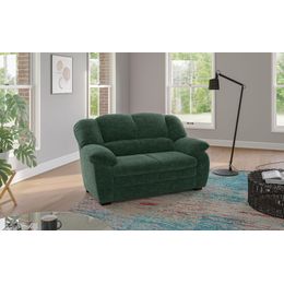 2-Sitzer COTTA, B:159cm H:88cm T:92cmdunkelgr&uuml;n, 100% Polyester, Sofas, "Casino Sofa, mit extra breiten Armlehnen, B: 159 cm", Polstergarnitur, auch
