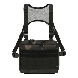 Brandit Damen Schultertasche "Brandit Unisex Chest Pack", grau, Polyester, unifarben, Taschen