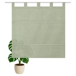 Magnetrollo Home Wohnideen, B:100cm H:130cm, gr&uuml;n, Obermaterial: 100% Polyester, Raffrollos, "TURIN"