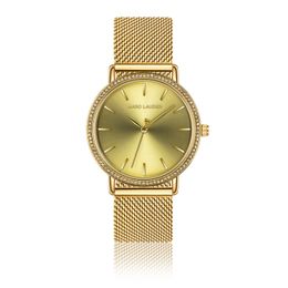 MARC LAUDER Damen Quarzuhr "MA8-B038G", gold, Armbanduhren