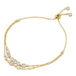 Michael Kors Damen Armband "Schmuck Geschenk Silber 925 Armschmuck BRILLIANCE", 21,6cm, Silber 925 (Sterlingsilber), gold, Silber 925
