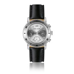 MARC LAUDER Damen Quarzuhr "MA3-S010S", schwarz, Armbanduhren