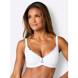 w&auml;schepur w&auml;schepur Damen Schalen-BH mit B&uuml;gel und floraler Spitze, flieder, Gr&ouml;&szlig;e 80B