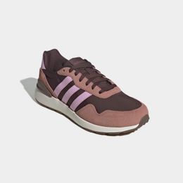 Damen Sneaker "RUN 60S 4.0", adidas Sportswear, Gr. 38,5, braun, Leder, Textil, Schuhe, inspiriert vom Design der adidas ZX Modelle