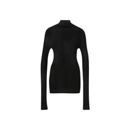 Replay Damen Langarmshirt "Replay Shirt Langarm"schwarz, Gr. XL, unifarben, 100% Baumwolle, Shirts