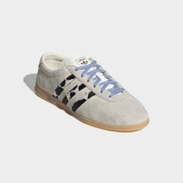Damen Sneaker "GAZELLE LO PRO", adidas originals, Gr. 40sanftes wei&szlig;, core schwarz, chalk blau, Leder, Schuhe