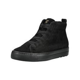 Paul Green Damen Sneaker "Paul Green Sneaker Veloursleder", Gr. 38, schwarz, Veloursleder, Schuhe