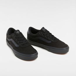 Vans Damen Sneaker "Brooklyn LS", Gr. 40,5, schwarz, Textil, Schuhe, vom Vans Old Skool inspiriert