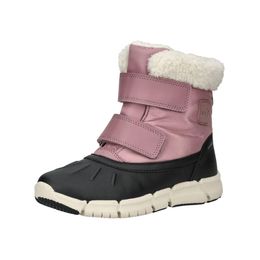 GEOX M&auml;dchen Stiefel "Geox Stiefel Lederimitat/Textil", Gr. 30, rosa, Lederimitat, Textil, Schuhe