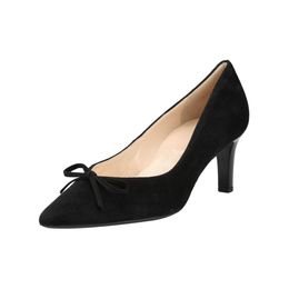 H&ouml;gl H&Ouml;GL Damen Pumps "H&ouml;gl Pumps Veloursleder", Gr. 40, schwarz, Veloursleder, Schuhe