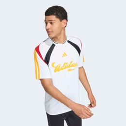 Herren T-Shirt "M TIRO NP TEE"wei&szlig;, schwarz, team power rot 2, collegiate gold, Gr. S, adidas Sportswear, Obermaterial: 100% Polyester, Shirts, mit
