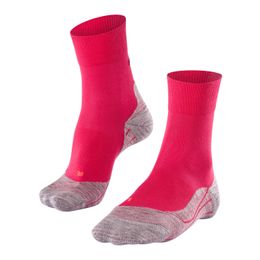 Falke Damen Laufsocken "RU4 Endurance", Gr. 35, rosa, Materialmix, Socken, mit mittelstarker Polsterung, atmungsaktiv, schnelltrocknend