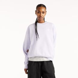 New Balance Damen Sweatshirt "SPORT ESSENTIALS FLEECE CREW", lila, Gr. XL, Obermaterial: 60% Baumwolle, 40% Polyester, Sweatshirts, mit
