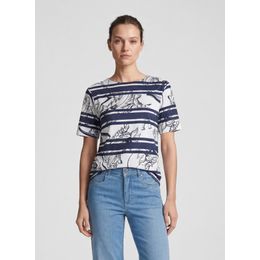 Rabe Damen Print-Shirt "T-Shirt", bunt, Gr. 36, gemustert, 100% Baumwolle, Shirts