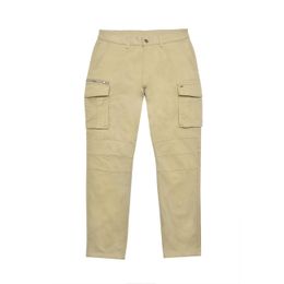 883POLICE Herren Bequeme Jeans "883 Police NEWTON CARGO PANTS", beige, Gr. 28, unifarben, 98% Baumwolle, 2% Elasthan, Jeans