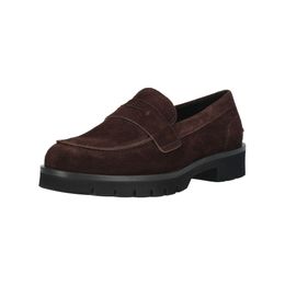 H&ouml;gl H&Ouml;GL Damen Slipper "H&ouml;gl Slipper Veloursleder", Gr. 40, braun, Veloursleder, Schuhe