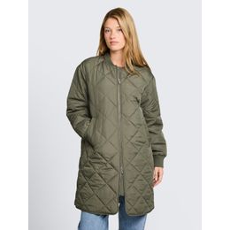 Damen Steppmantel, gr&uuml;n, Gr. XL, Tom Tailor Denim, unifarben, Web, Obermaterial: 100% Polyester. Futter: 100% Polyester, M&auml;ntel, im Blouson-Style und