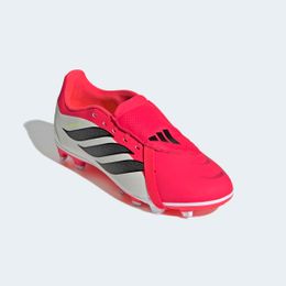 M&auml;dchen Fu&szlig;ballschuh "PREDATOR CLUB FOLD-OVER TONGUE FIRM GROUND/MULTI GROUND KIDS", adidas Performance, Gr. 33, pink, Synthetik, Schuhe, f&uuml;r viele