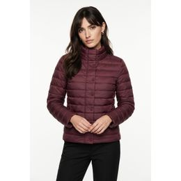 Gant Damen Steppjacke "LIGHT DOWN JACKET"schwarzened wine, Gr. L, Web, Obermaterial: 100% Polyester. Futter: 100% Polyester. Wattierung: 90% Daunen,