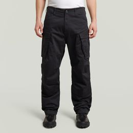 G-Star Raw G-STAR Herren Cargohose "Rovic 3D Relaxed", schwarz, Gr. 32, unifarben, washed, Web, Obermaterial: 97% Baumwolle, 3% Elasthan, Hosen, Low Waist,