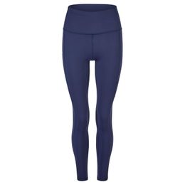 FABLETICS Damen Leggings "Fabletics Leggings On-The-Go PowerHold High-Waist", blau, Gr. M, uni, Obermaterial: 88% Polyester PES. 12% Elasthan EL.,
