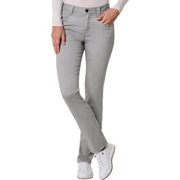 CREATION L PREMIUM Damen Gerade Jeans mit Lyocell-Anteil steingrau Gr&ouml;&szlig;e 20