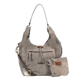 Anokhi Beuteltasche, Stone, Damen, aus Baumwolle