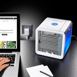 MediaShop Mini-Klimaanlage Livington Arctic Air, 750-ml-Tank, 17 x 17 x 17 cm