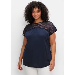 sheego Spitzenshirt
