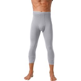 Bugatti Herren 3/4 Unterhose grau-meliert Gr&ouml;&szlig;e 6