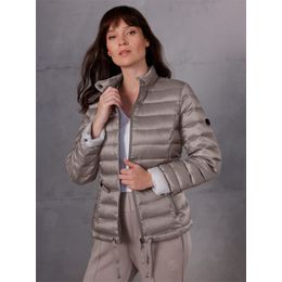 Damen Leichtdaunenjacke, Braun, Gr. 36, CREATION L PREMIUM, Steppjacken, Material: Polyester