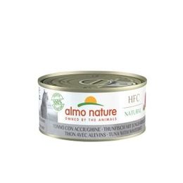 Almo Nature HFC Natural Nassfutter Katze Thunfisch mit Jungsardellen 24x150 g