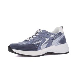 Gabor Damen Sneaker "Sneaker low", Gr. 38,5blau, Schuhe