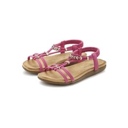 Lascana Sandale 'Sommerschuh, offener Schuh,' pink Gr. 41 f&uuml;r Damen. Mit Schmuckelemente