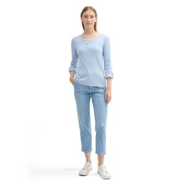 Tom Tailor Bluse in Hellblau - 50% | Gr&ouml;&szlig;e XXL | Damen-blusen