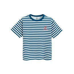 COOL CLUB Shirt in Blau/ Wei&szlig; - 16% | Gr&ouml;&szlig;e 128 | Kinder-oberteile