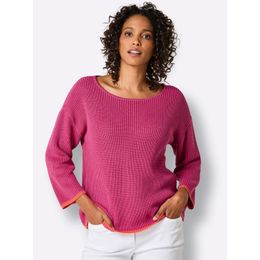 CREATION L PREMIUM 3/4-Arm-Pullover