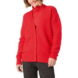 Timezone Cardigan in Rot - 43% | Gr&ouml;&szlig;e M | Damen-pullover-cardigans