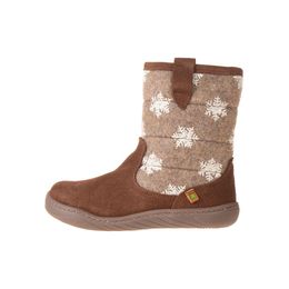 El Naturalista Leder-Winterboots in Hellbraun/ Beige - 46% | Gr&ouml;&szlig;e 34 | Kinderstiefel