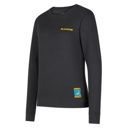 La Sportiva Sweatshirt "Climbing On The Moon" in Schwarz - 35% | Gr&ouml;&szlig;e L | Damen-sweatshirts-jacken