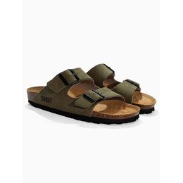 Sunbay Pantoletten "Trefle" in Khaki - 55% | Gr&ouml;&szlig;e 42 | Damen-pantoletten