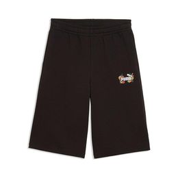 Puma Sweatbermudas "MID90s" in Schwarz - 29% | Gr&ouml;&szlig;e 152 | Kinderhosen