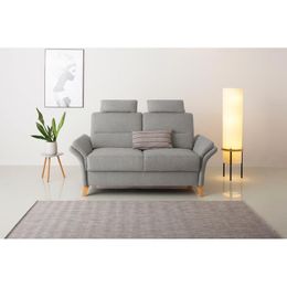 OTTO home 2-Sitzer &raquo;Westerland&laquo; Federkern-Polsterung. wahlweise mit Armlehnfunktion grau 100% Polyester B/H/T: 166cm x 90cm x 89cm, Chenille-Optik,mit