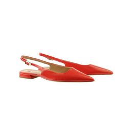 H&ouml;gl H&ouml;gl Leder-Slingballerinas in Rot - 61% | Gr&ouml;&szlig;e 41,5 | Damen-ballerinas