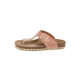 billowy Leder-Zehentrenner in Rosa - 43% | Gr&ouml;&szlig;e 39 | Damen-sandalen