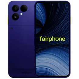 FAIRPHONE Smartphone &raquo;Das Gen. 6+ 12GB/256GB&laquo; cobalt blue Mit fast zweit&auml;giger Akkulaufzeit und 50 % Aufladung nach nur 25 Minuten kommst du durch jeden Tag