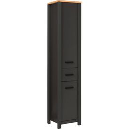 Inter Link Mehrzweckschrank &raquo;Pienza, Badezimmerschrank, Wasserabweisend, 42 x 40 x 197 cm&laquo; 1 Stk. tlg. Hochschrank mit Softclose, verstellbare Einlegeb&ouml;den & 