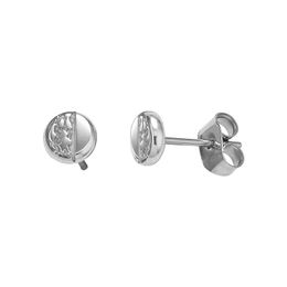 Firetti Damen Paar Ohrstecker &raquo;Schmuck Geschenk Edelstahl Ohrschmuck Ohrringe Kreis rund&laquo; silber 6mm, Edelstahl